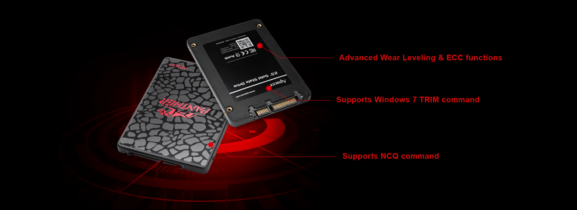 APACER NEW AS350/AS350X 2.5" SATA III 6GB/s 128GB/256GB/512GB/1TB SSD ...