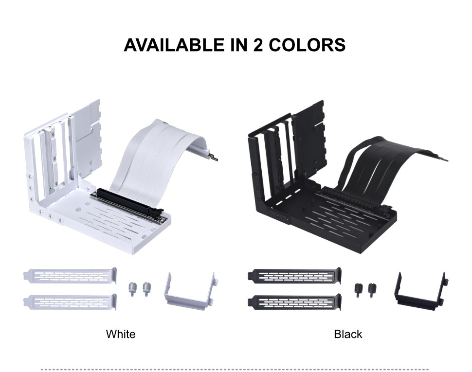 Lian Li Universal 4- Slots Vertical GPU kit & Vertical GPU Kit for A3 ...
