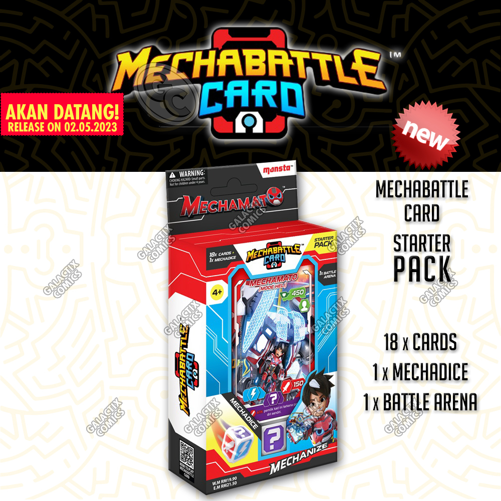 Mechamato MechaBattle Card - Starter Pack | Shopee Philippines