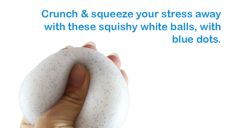 Snowball Crunch NeeDoh Squishy Fidget Toy | Shopee Philippines