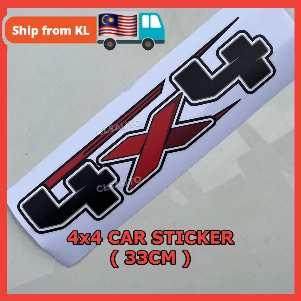 Ford Ranger 4x4 Offroad Sticker XLT Raptor Wildtrak Body Decal Pelekat ...