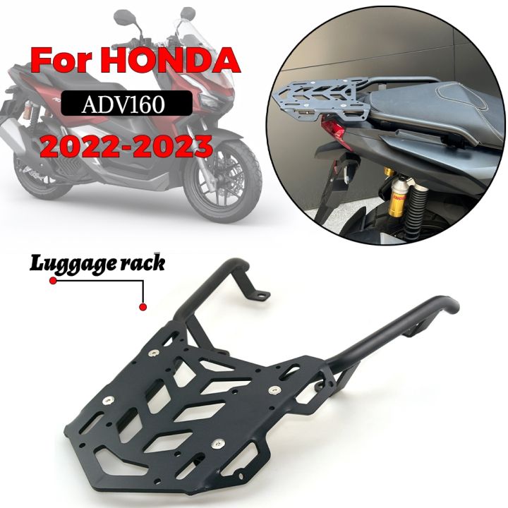 HONDA ADV 160 TOP BOX RACK HEAVY DUTY MONORACK STRONG QUALITY METAL ...