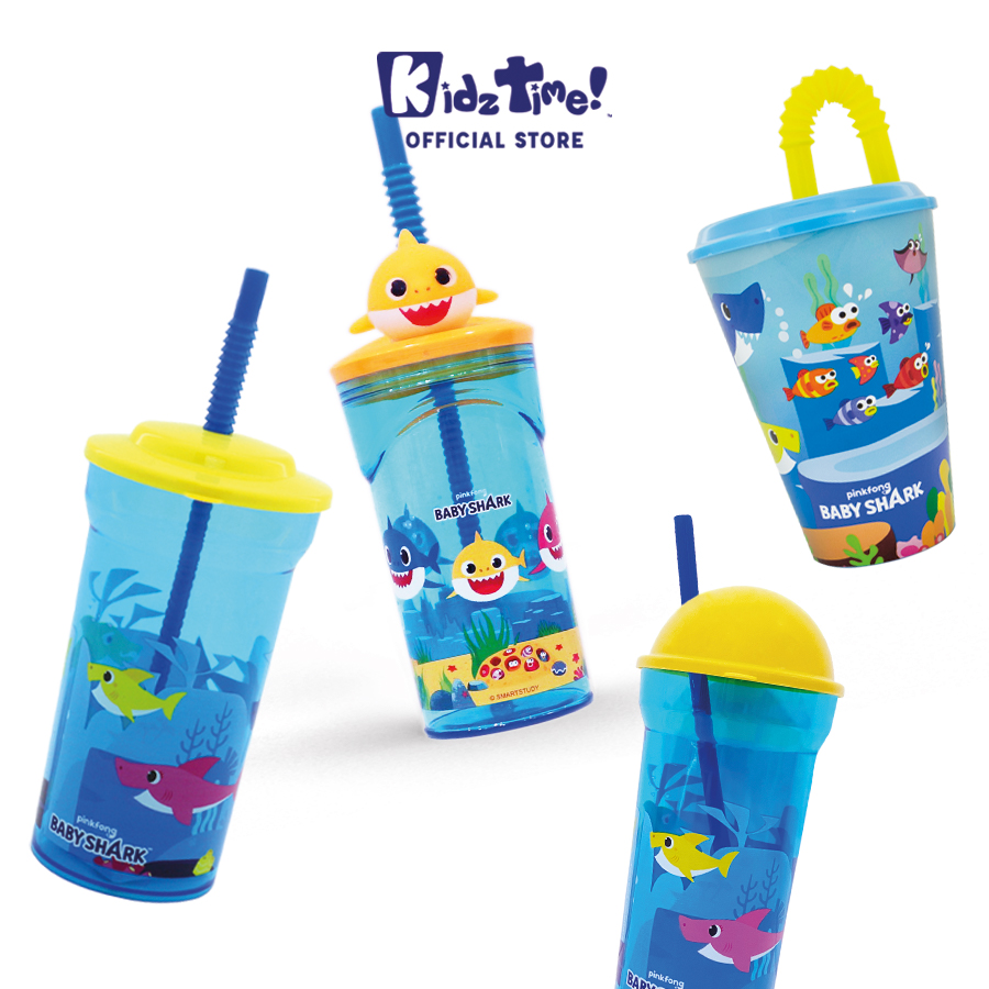 Kidztime x PinkFong Baby Shark Cute Design Water Tumbler BPA Free PP5 360ml/430ml/460ml | Shopee ...