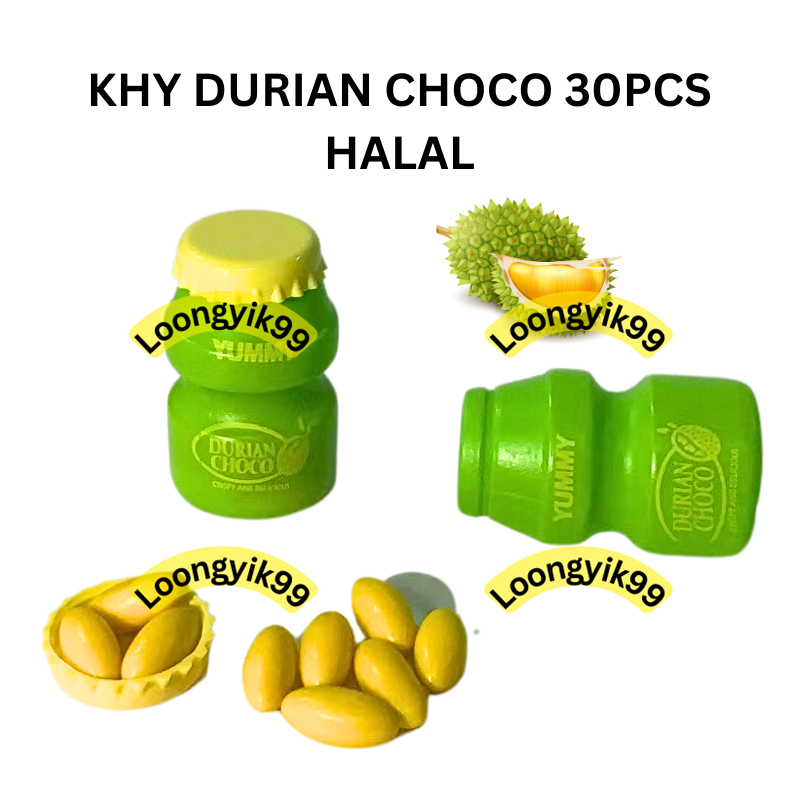 KHY COLA CHOCO / DURIAN CHOCO 30PCS HALAL | Shopee Philippines