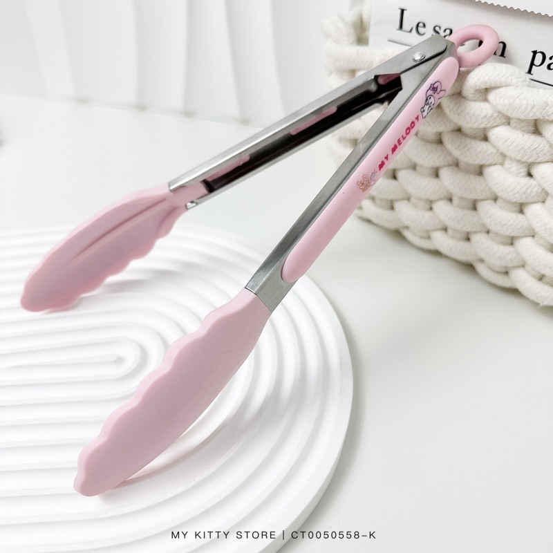 Hello Kitty My Melody Food Tong Kuromi Cinnamoroll Pochacco Stainless ...