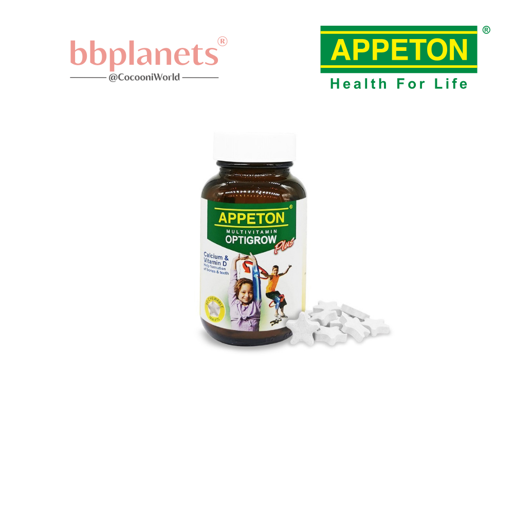 Appeton Essentials Multivitamin Optigrow PLUS Chewable Tablets 60's ...