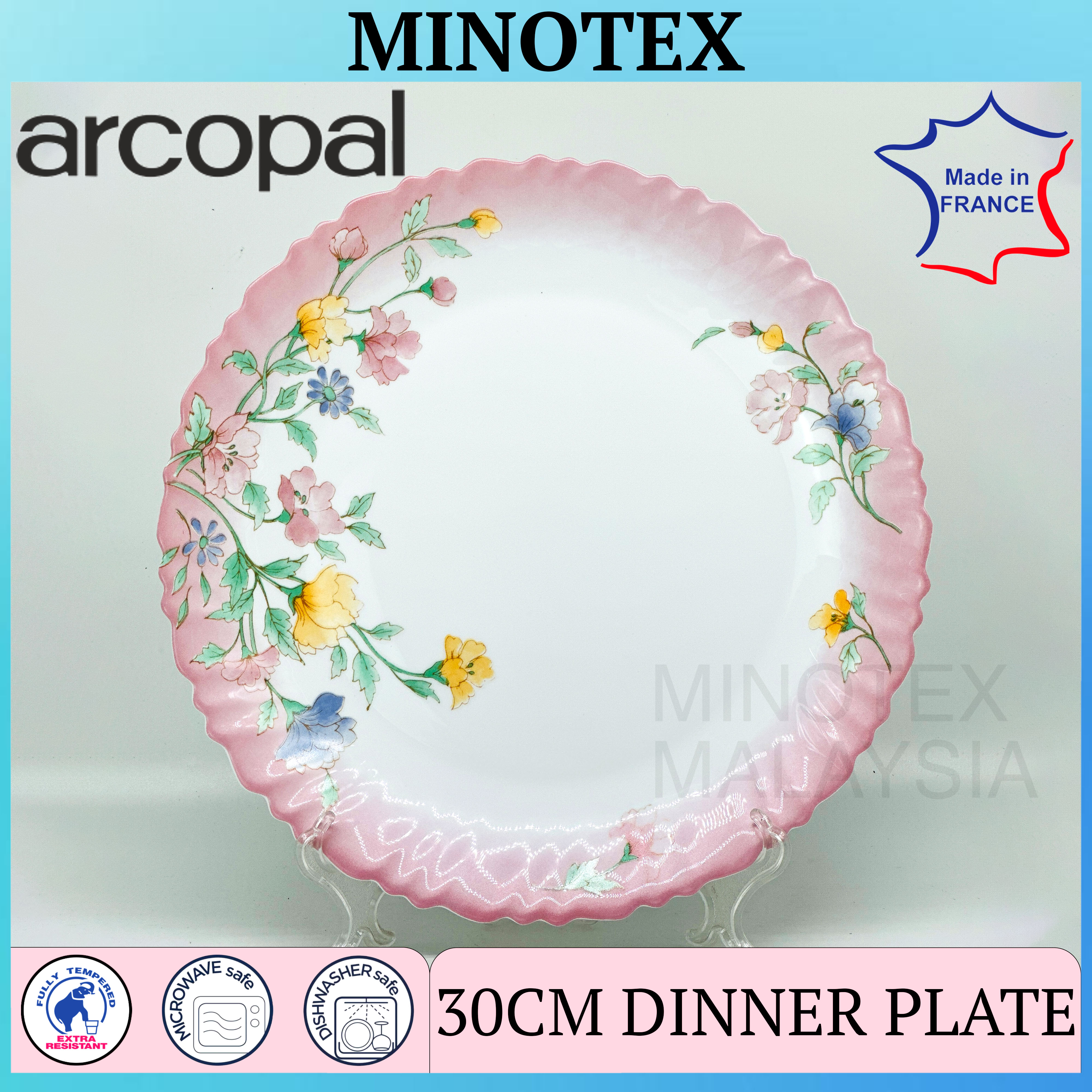 Luminarc Elise Loose / Pinggan Luminarc (Plate/Bowl/Oval Plate/ Mangkuk ...