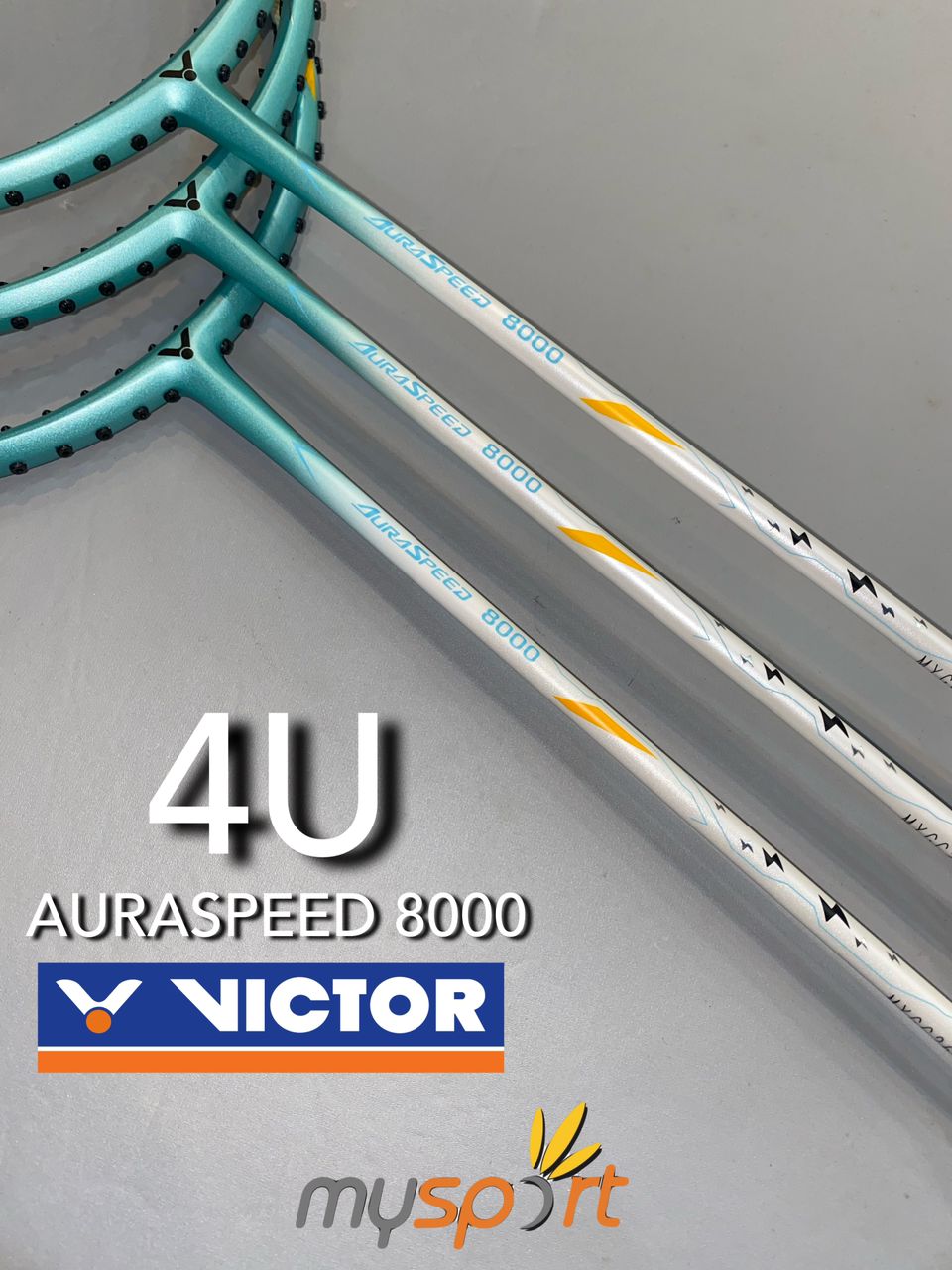 Victor AuraSpeed 9000/8000 Racket Badminton | Shopee Philippines
