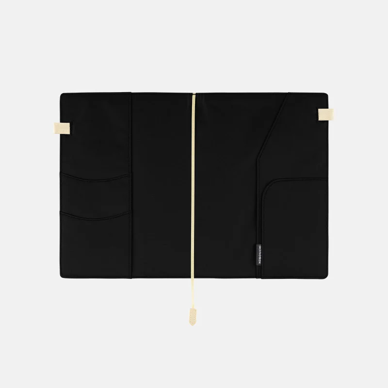 Hobonichi Techo Day-Free A5 Notebook Cover / BS Light Black (fits Day ...