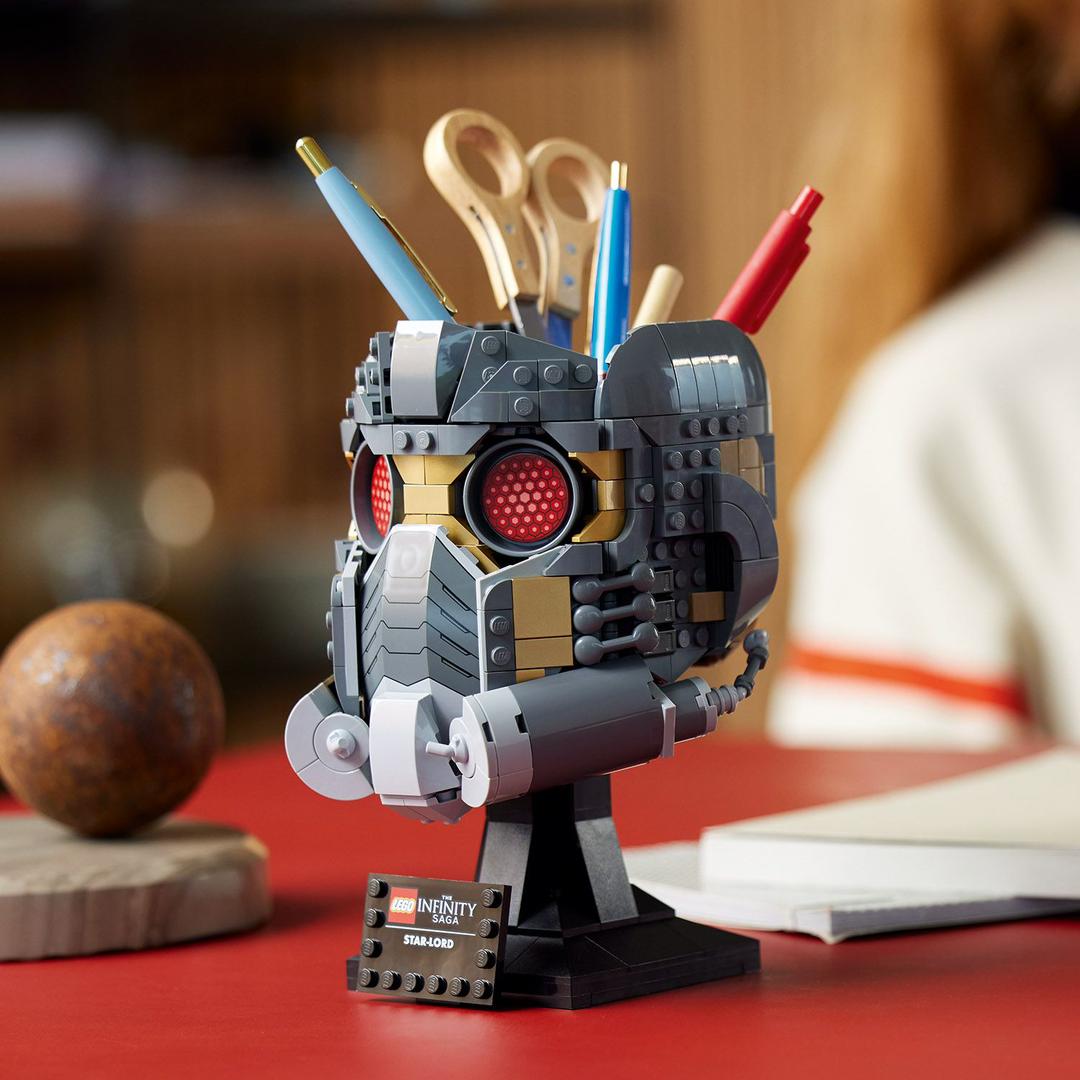 76251 Lego Star-Lord's Helmet Marvel Builbing Toy (602 Pieces) | Shopee ...