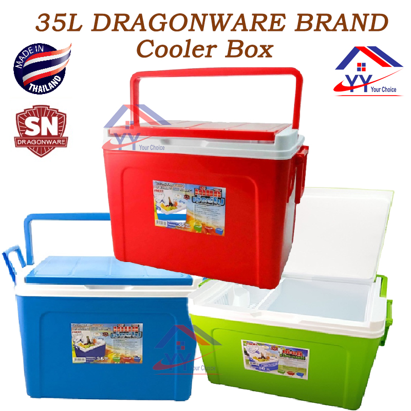 EXTRA THICK 35Liter Dragonware Denki Expo Cooler Box/Ice Bucket/Storage ...