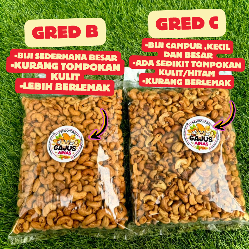 Fried gajus nuts cashew nut Fried gajus 1kg nuts Delicious gajus ...