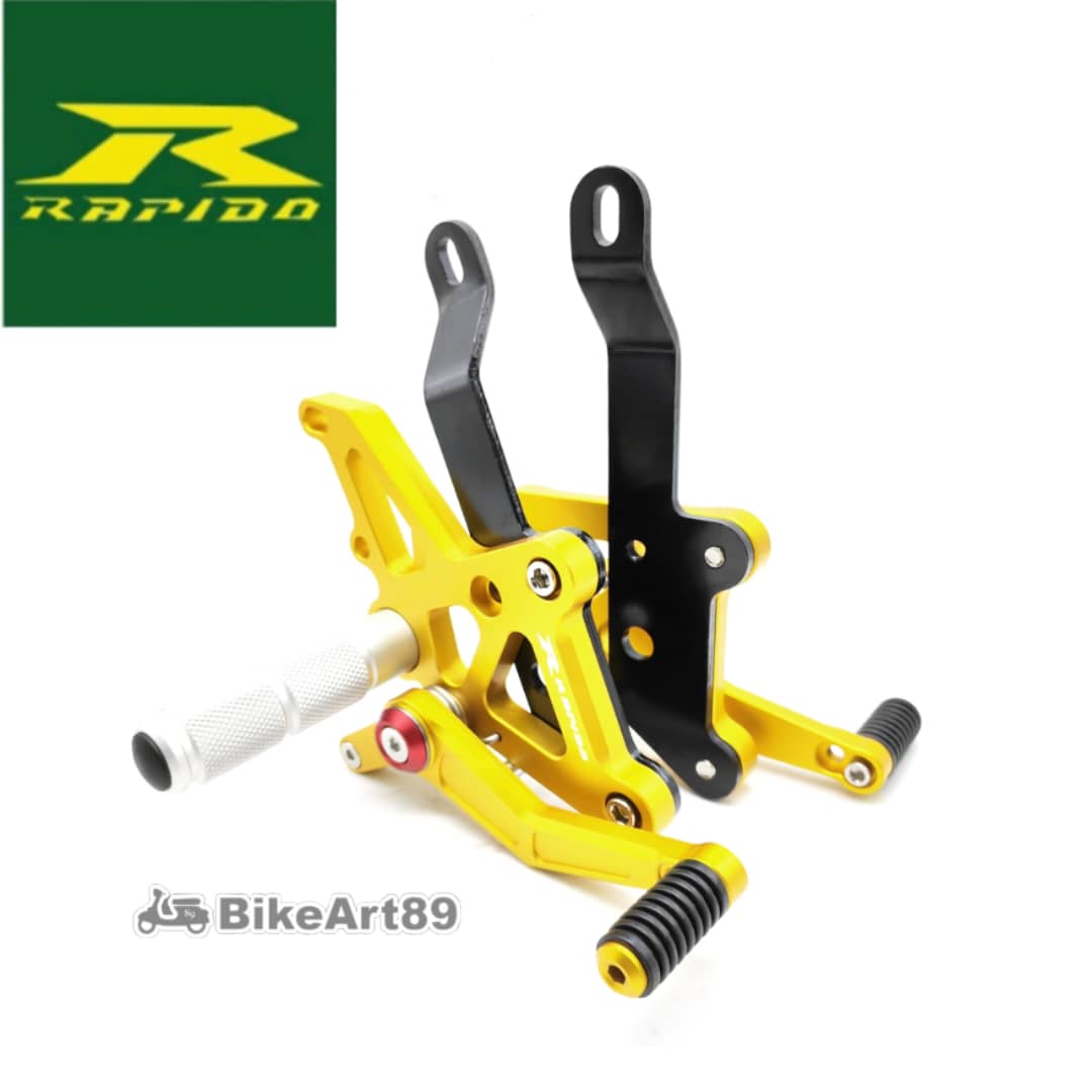 Rapido Footrest Racing Yamaha Y15ZR Single Racing V1 MX King 150 ...