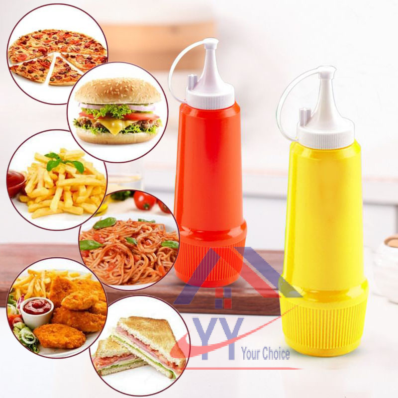 Sauce & Spice Squeezer Bottle(300ml)/Multipurpose Bottle Sos Cili ...