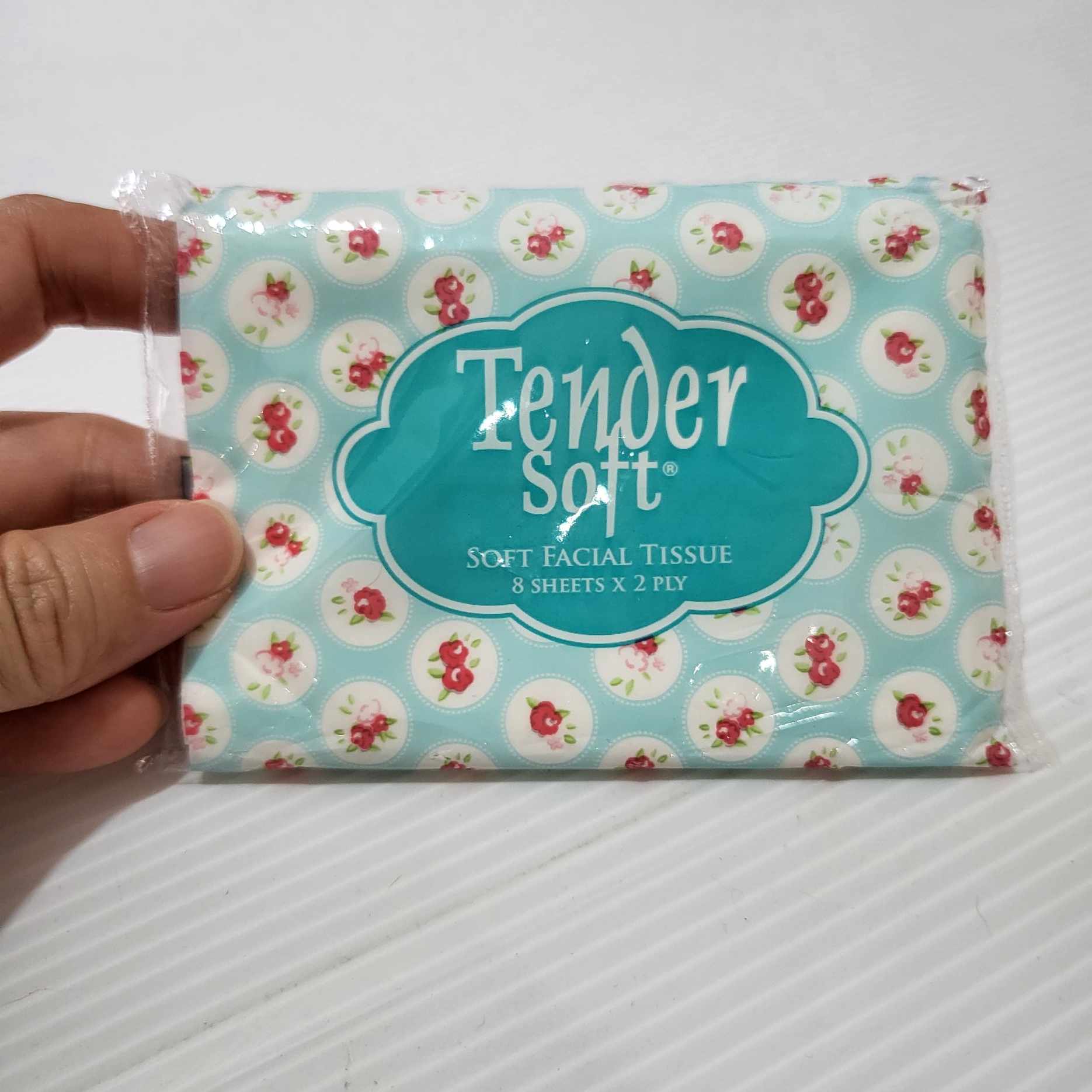 Premier / Tender Soft Facial Tissue 2-ply/8 Pulls - Pocket Tissues Eco ...