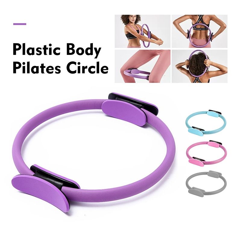 Pilates Circle Rings Yoga Training Ring Full Body Toning Muscles Body ...
