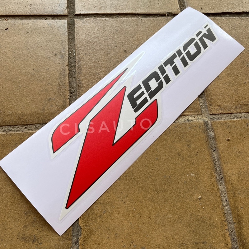 Z Edition Car Sticker Toyota Hilux Revo Double Cab 4x2 4x4 AT MT Razer ...