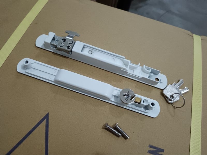 Sliding door lock 901 aluminium door lock with key 25 32mm pintu ...