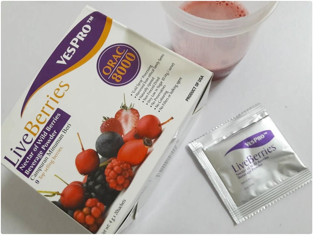 Dynamic Nutrition Live Berries - Nector of Wild Berries-Whole Food Antioxidant {4g x 20 sachets ...