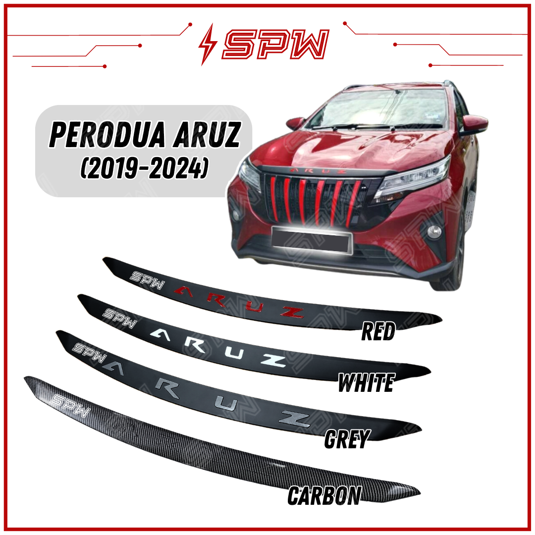 Perodua Aruz (2019-2024) Front Bonnet Guard Front Trunk Protection Lip ...