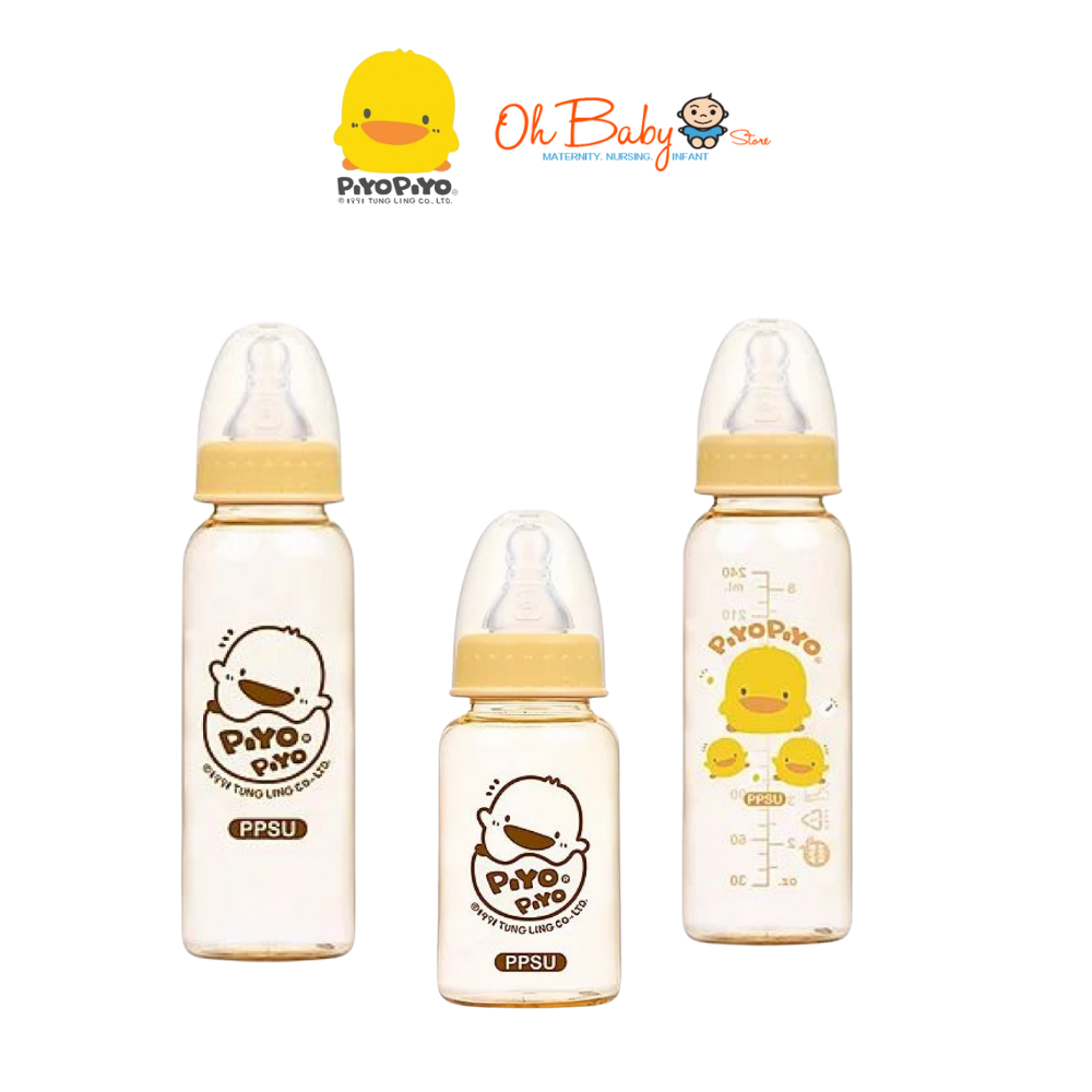 Piyo Piyo Standard Neck PPSU Anti Colic Nursing Bottle | Shopee Philippines