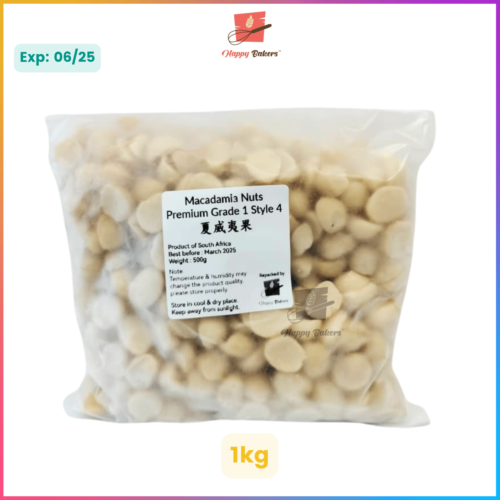 Premium Grade 1 Macadamia Nuts Style 4 | Shopee Philippines