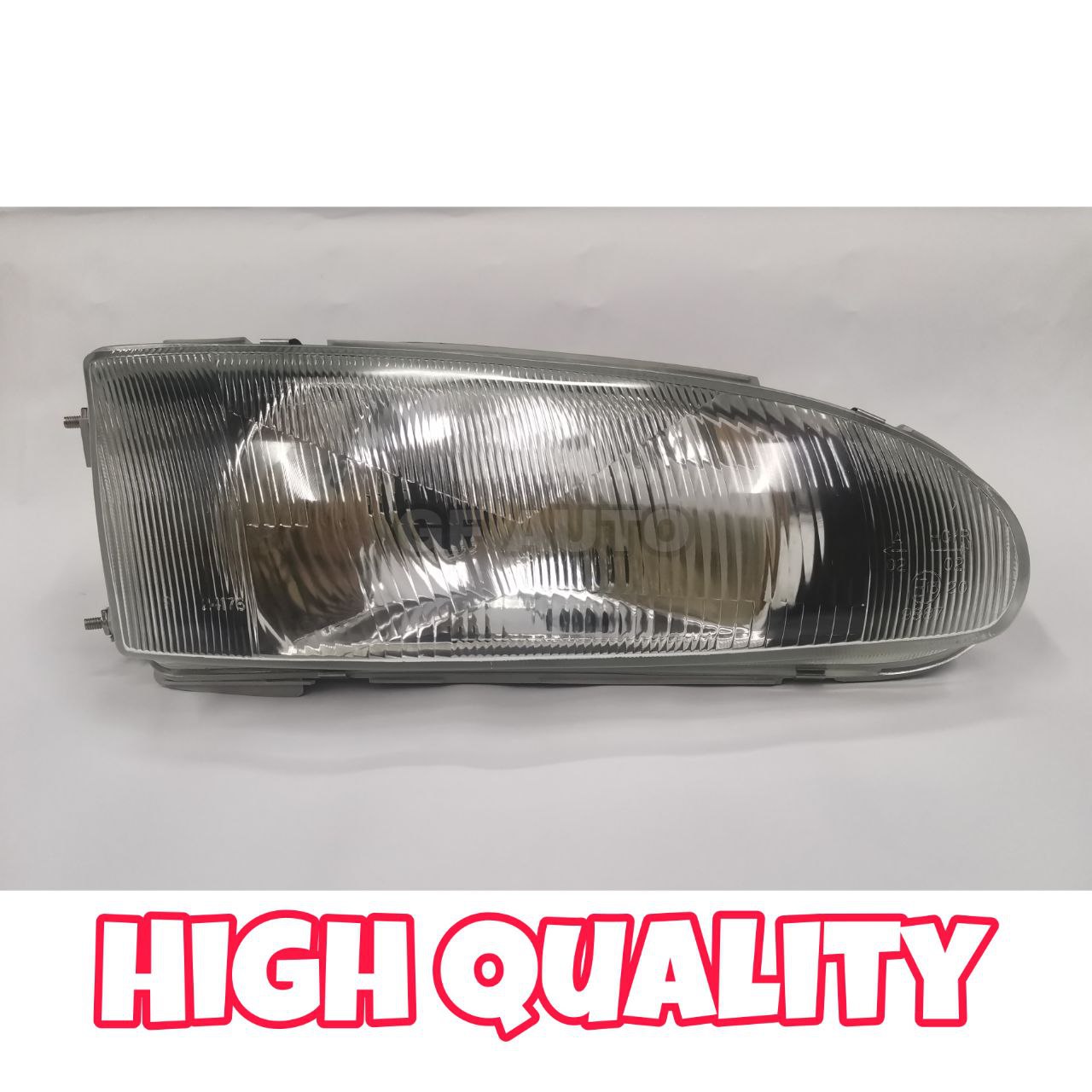 Proton Wira SE Head Lamp, Wira Sedan, Wira Aeroback, Smoke Black Head ...