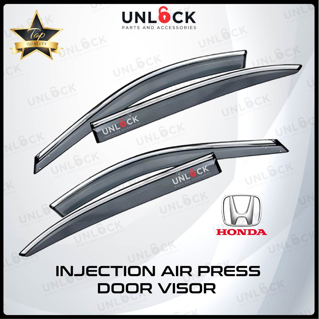 Nissan Navara D40 2010-2015 Injection Door Visor Air Press Window ...