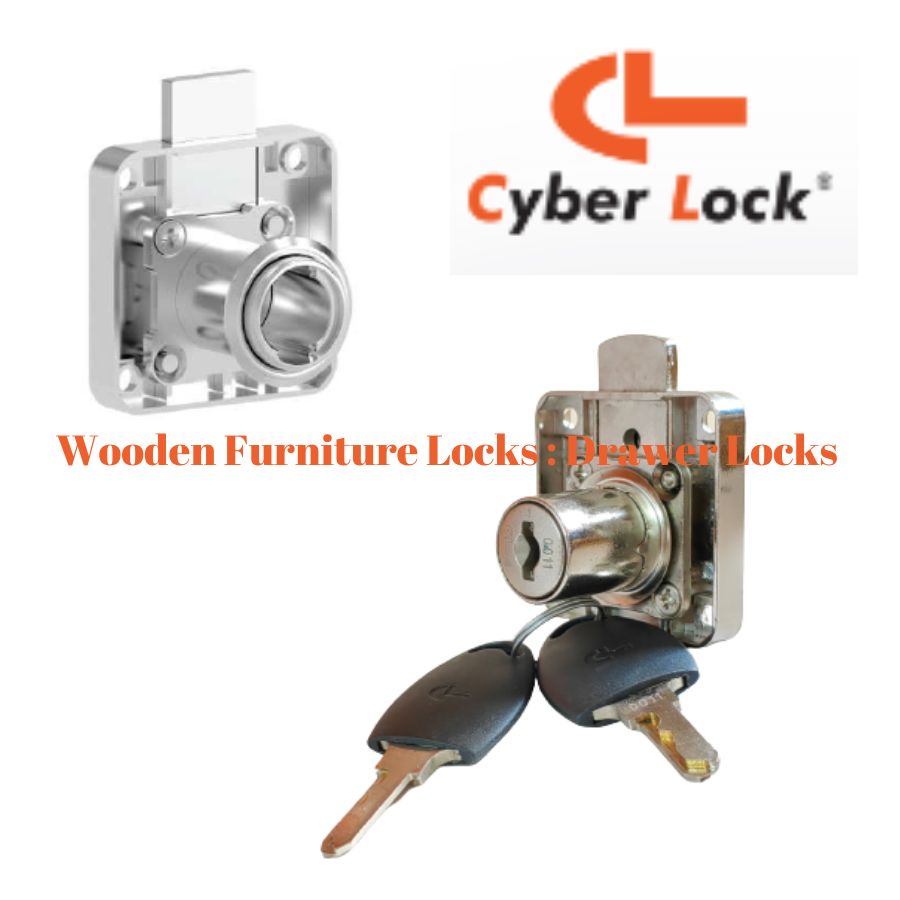 CYBER Drawer lock 22mm / wooden drawer lock hole /size 19mm | Shopee ...