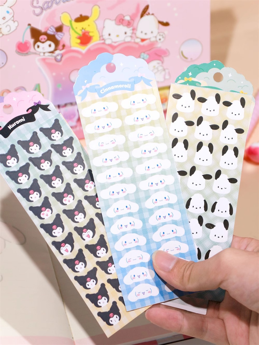 Whitespace Cute Sanrio Emoji Stickers Emotion Sticker Smiley Face Cute ...