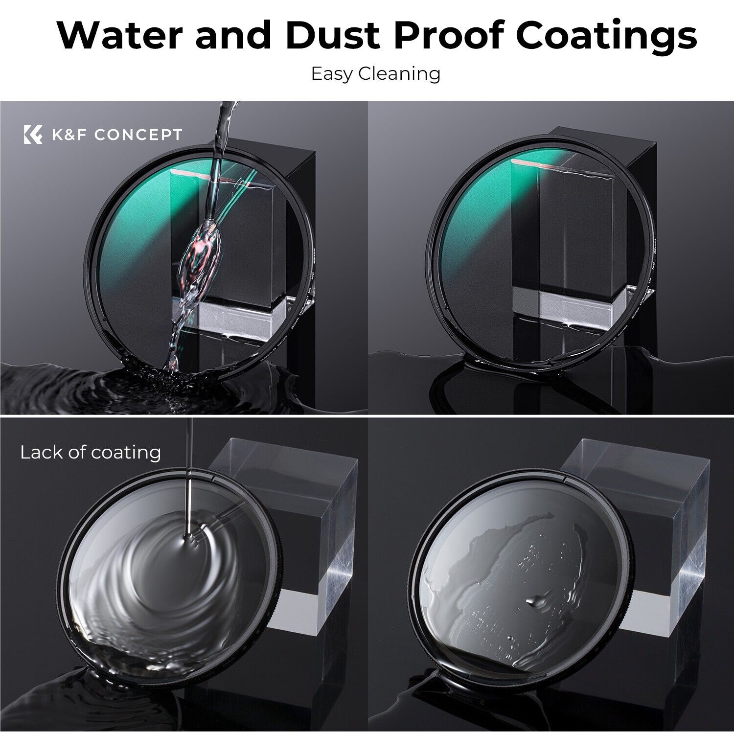 K&F Concept Nano-A Series Black Mist Diffusion Lens Filter MC Lens ...
