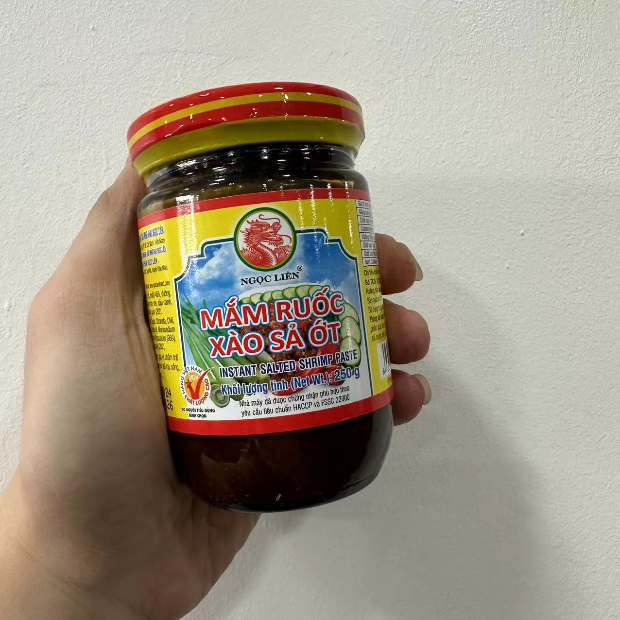 Mam Ruoc Xao Sa Ot Ngoc Lien Shrimp Paste Stir-Fried with Lemongrass ...