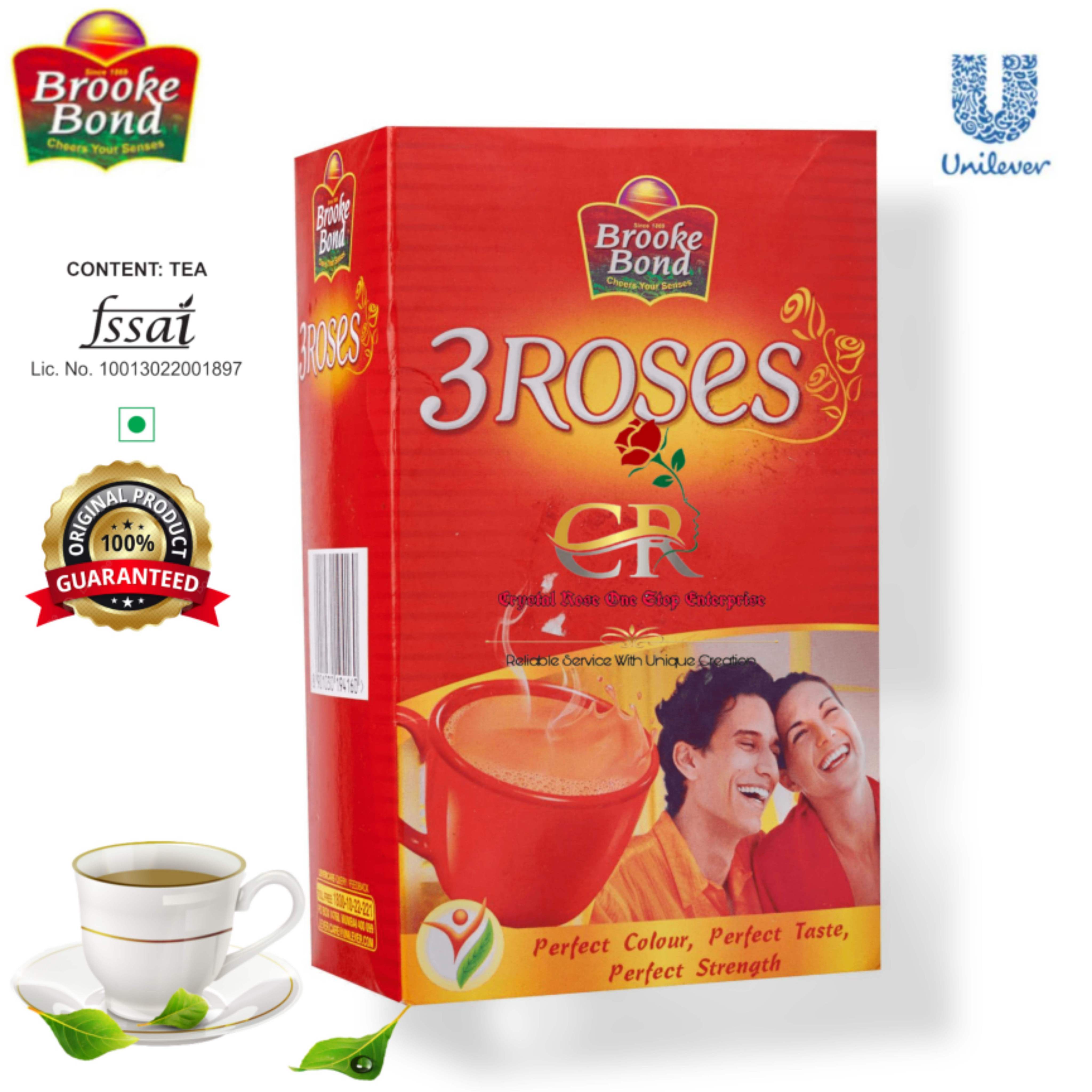Brooke Bond 3 Roses Tea (500 Grams) | Shopee Philippines