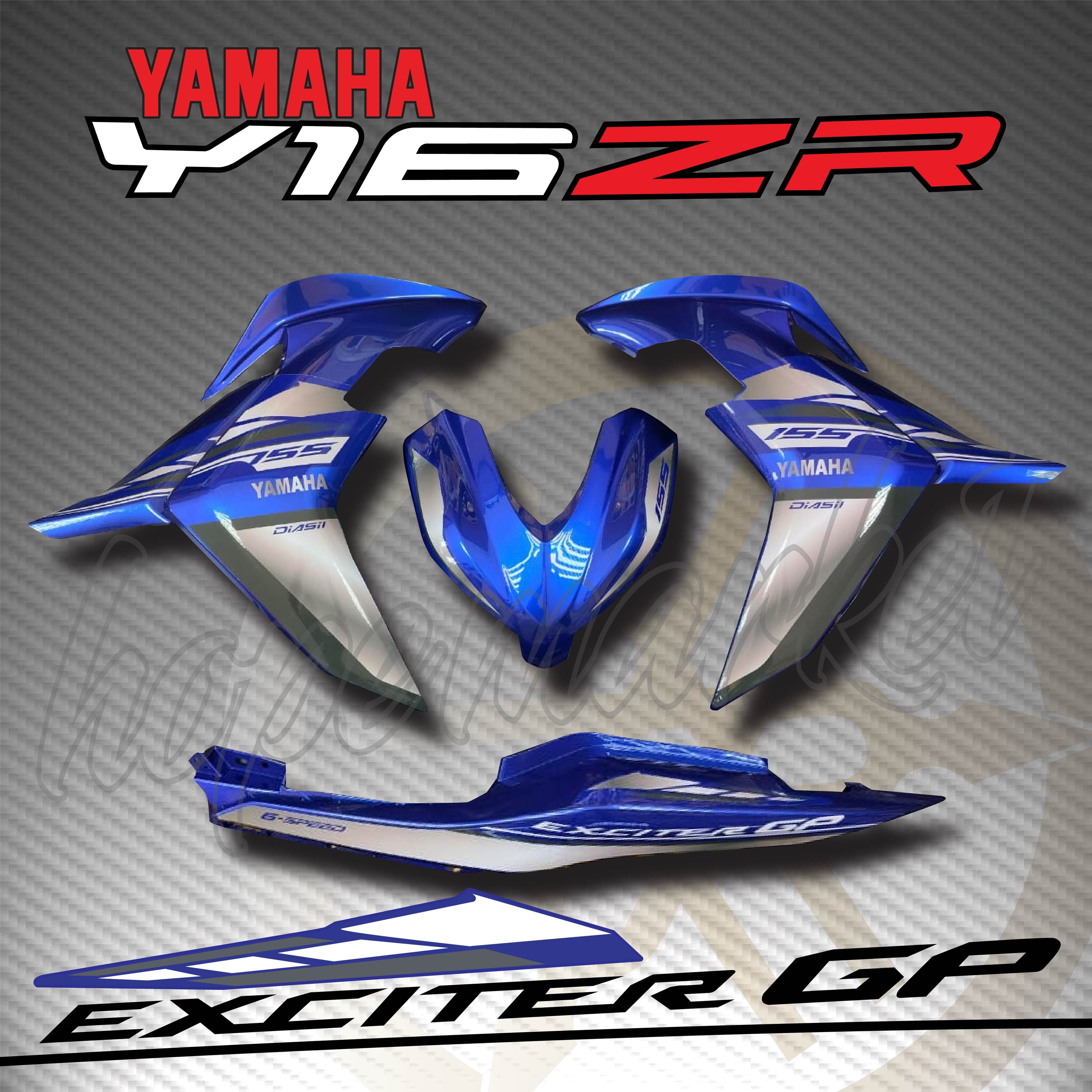 STRIPE MOTOR YAMAHA Y16ZR EXCITER GP 155 CUSTOM BODY STICKER | Shopee ...
