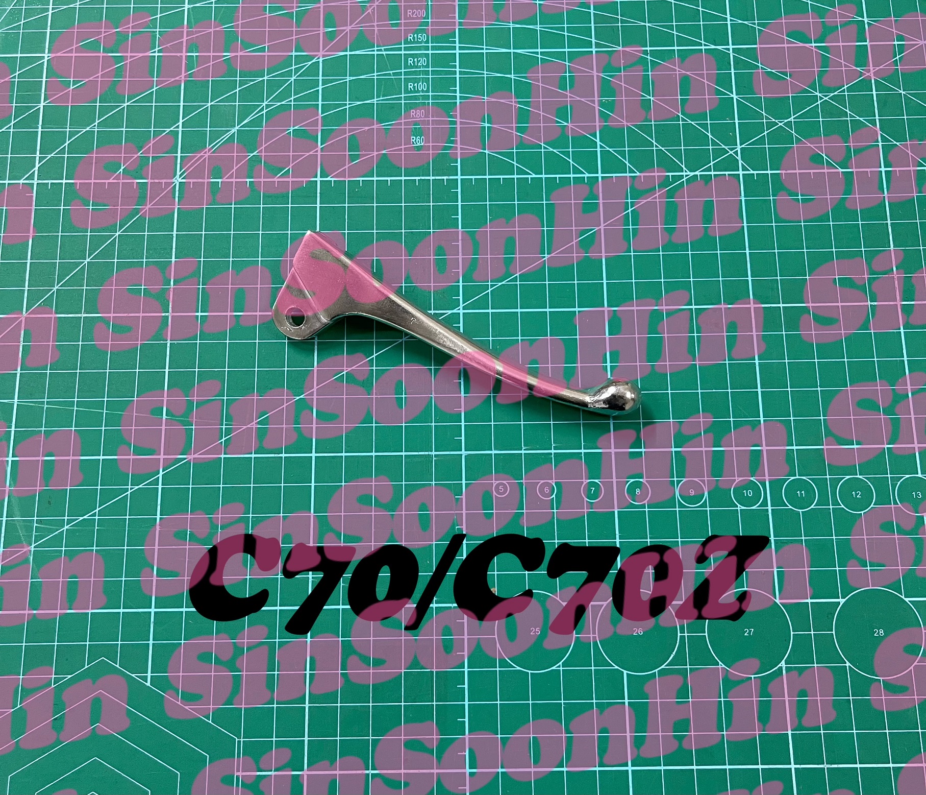 Honda C70 / C70Z Brake Lever - Standard Honda round hand Brake | Shopee ...