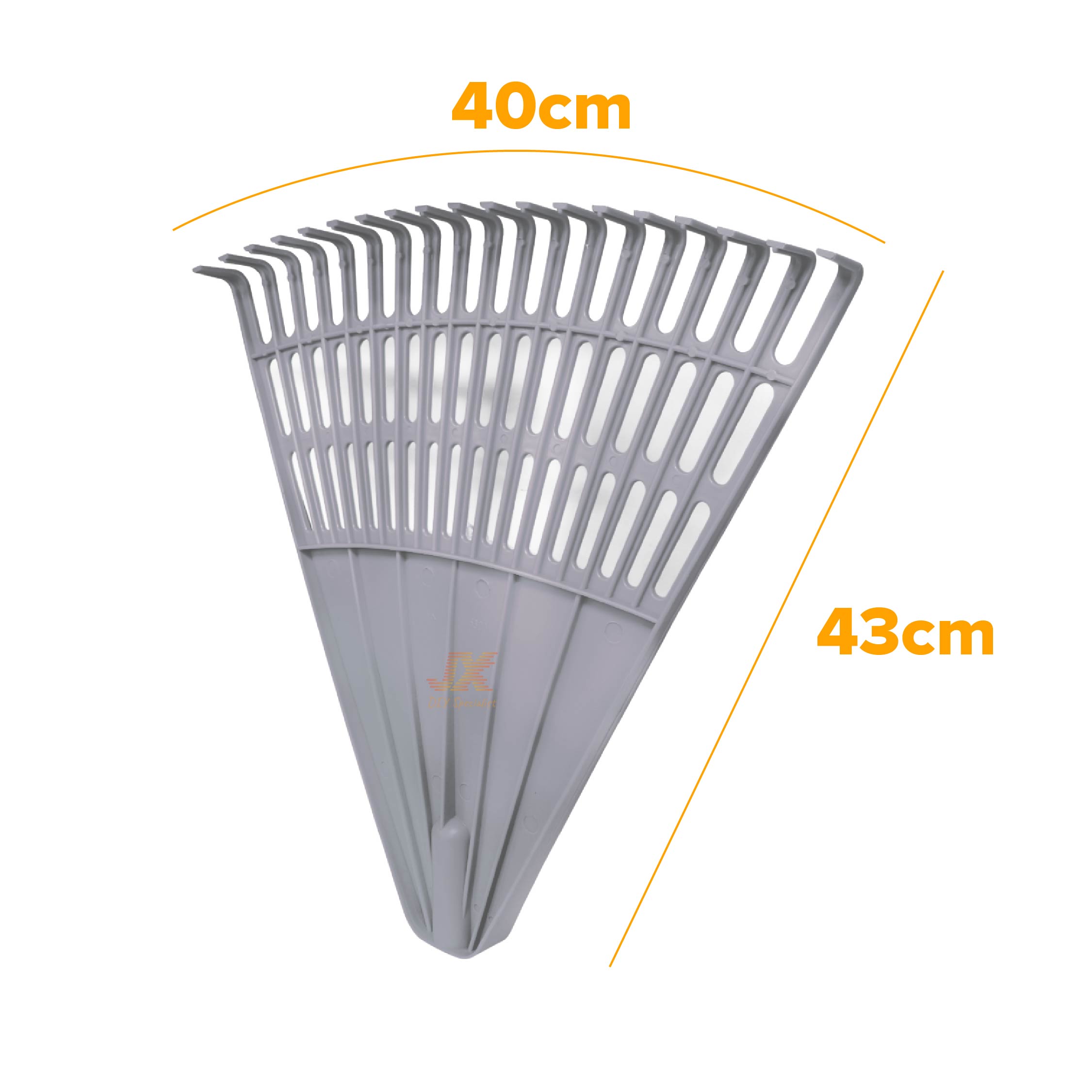 Plastic Rake Head Plastic Crawler Oil Palm Garden Lawn Rake Penyapu ...