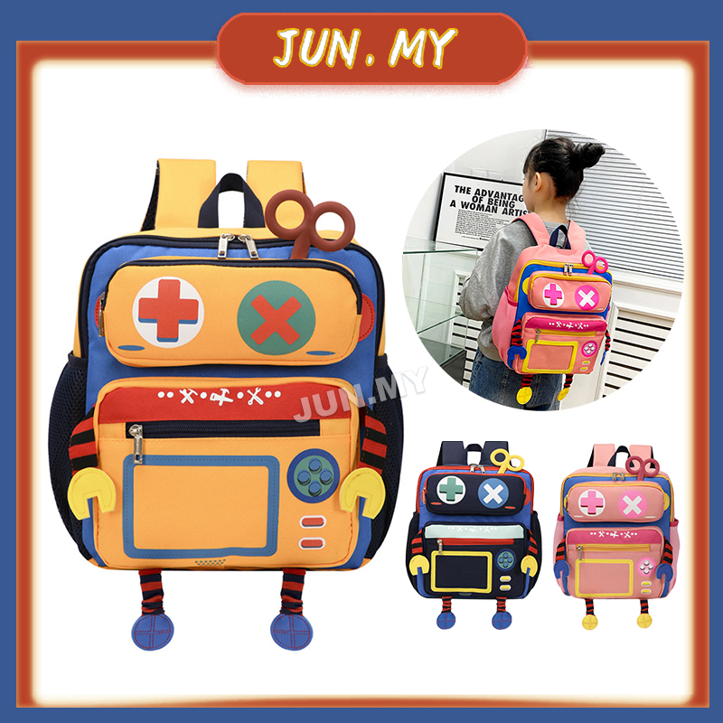 Preschool Beg Kindergarten School Bag Cute Cartoon Kids Backpack Bag ...