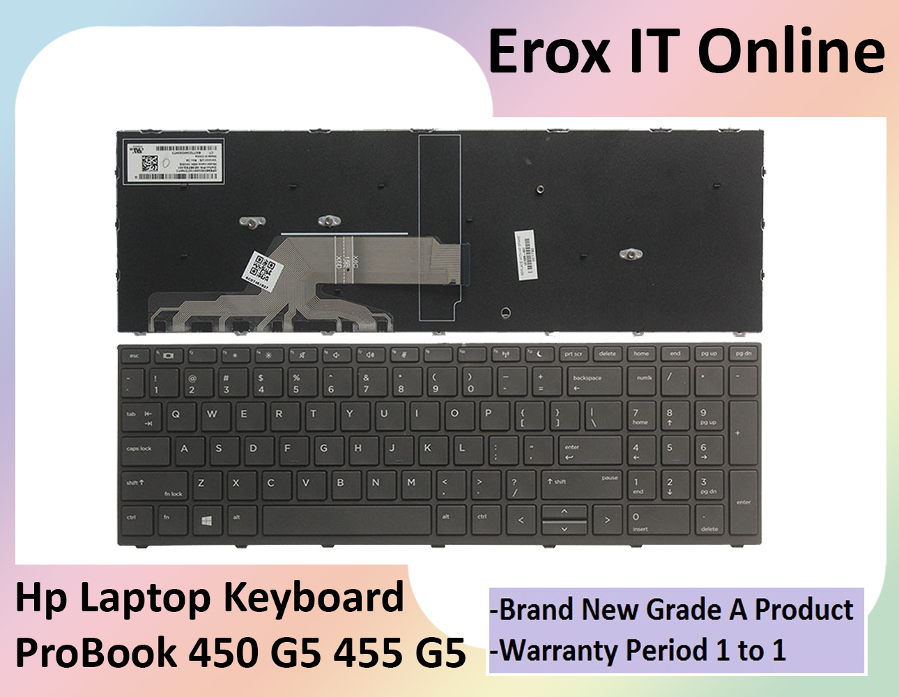 HP Probook 450 G5 455 G5 470 G5 L01027-001 L01028-001 SX162926A-US ...