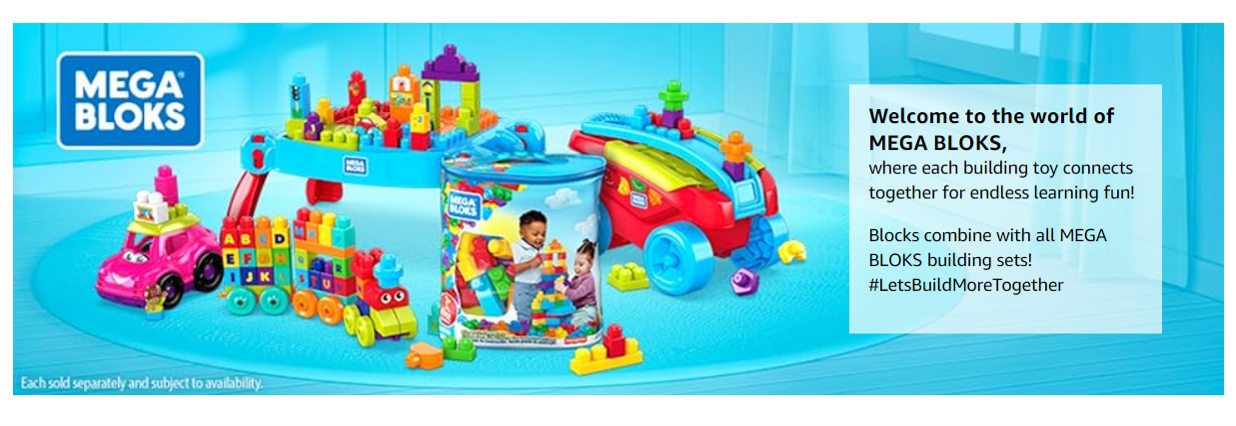 MEGA Bloks Big Building Bag 60pcs (DCH55) | Shopee Philippines