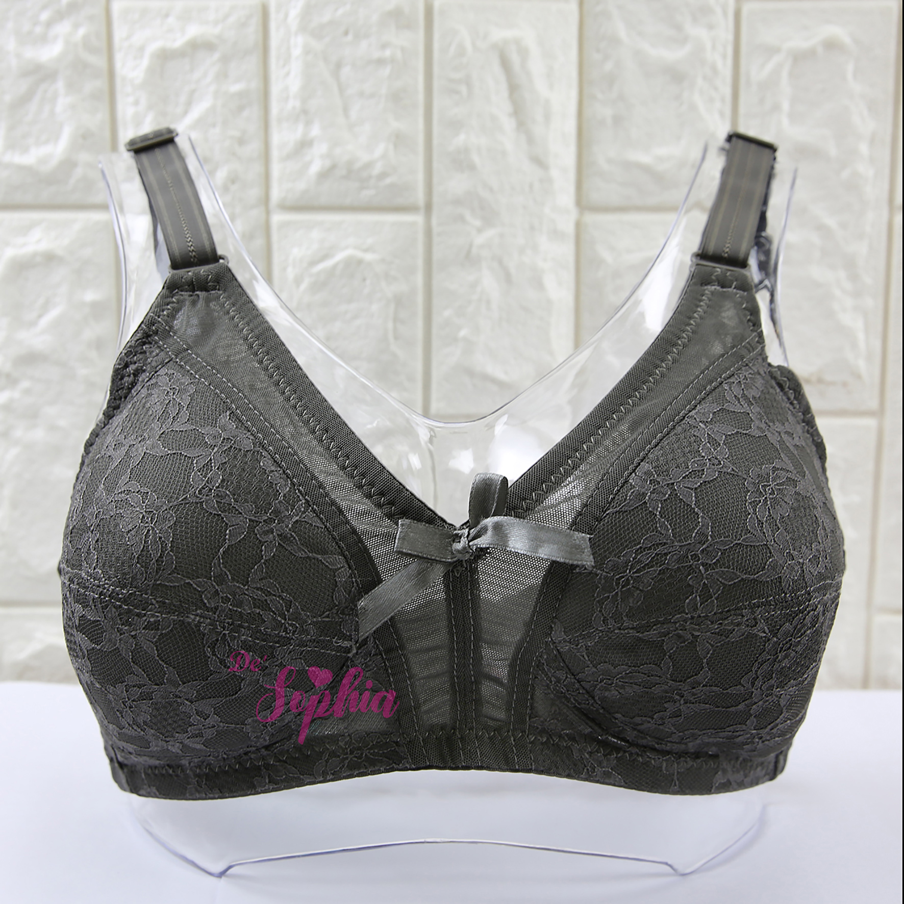 Full Cup Bra Women [Bra ANNAH] Plus Size Cup B/C Wireless Bra / Baju ...