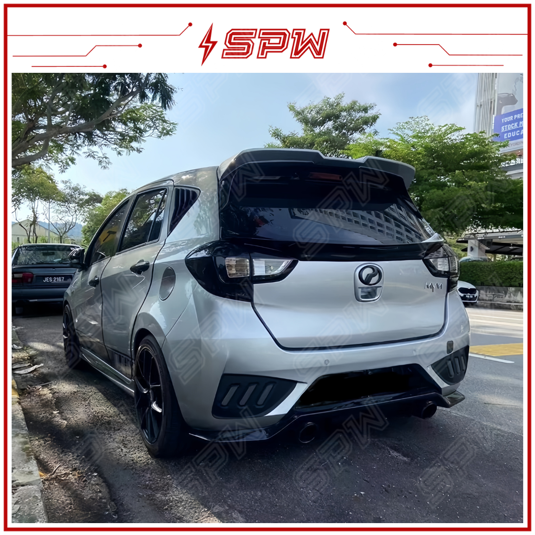 Perodua Myvi (2018-2021) MUSTANG Rear Bumper LED Reflector MG3 G3 DRL ...