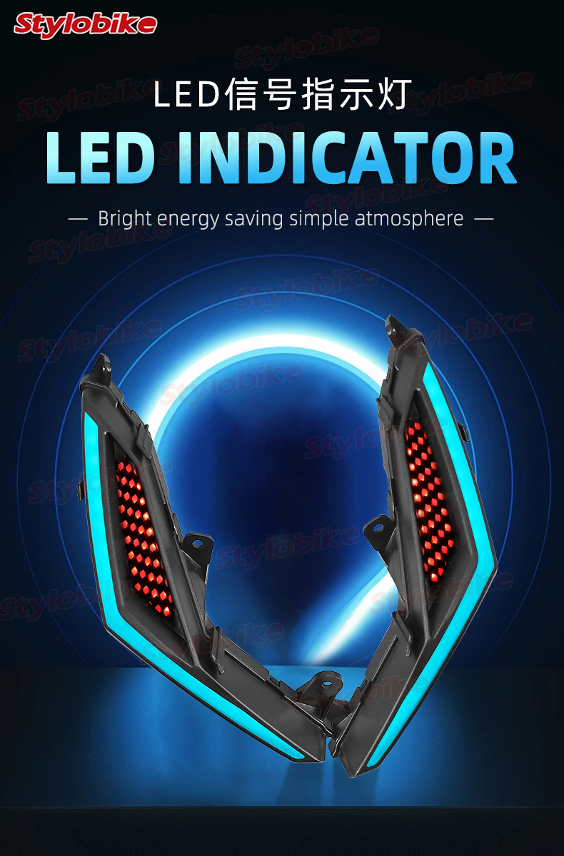 HPMP SYM V3I 185 LED Mata Gaban Signal Light VF3i Pilot Lamp Bar ...