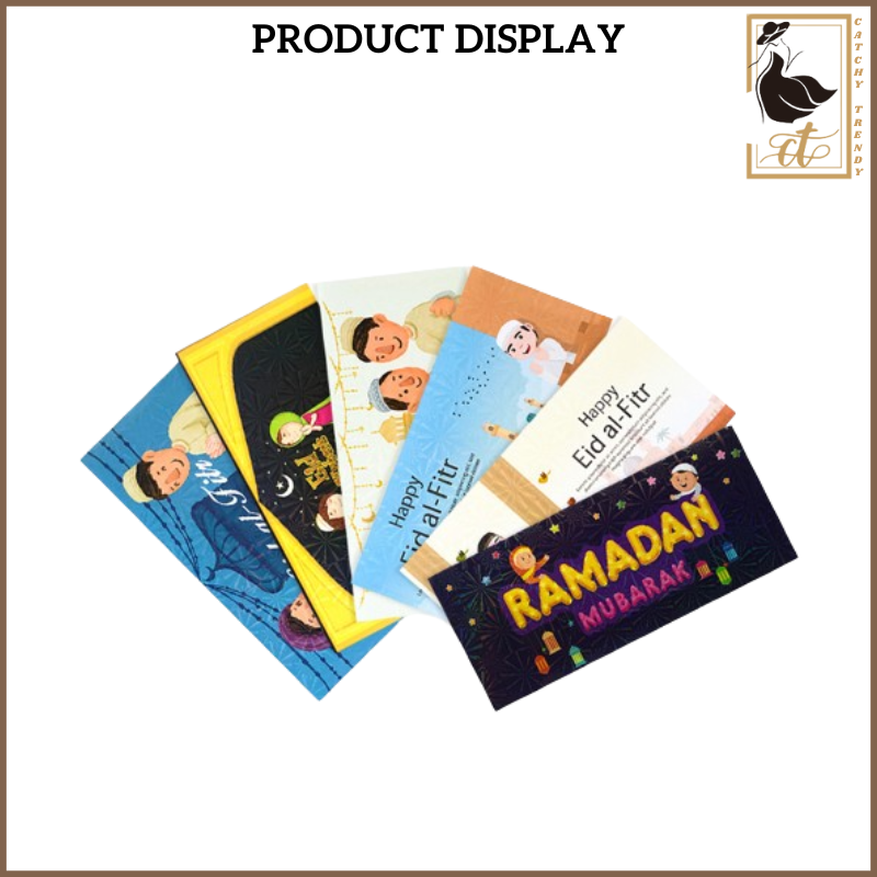Sampul Duit Raya 2024 6pcs Sampul Duit Raya Aidilfitri Angpao Packet ...