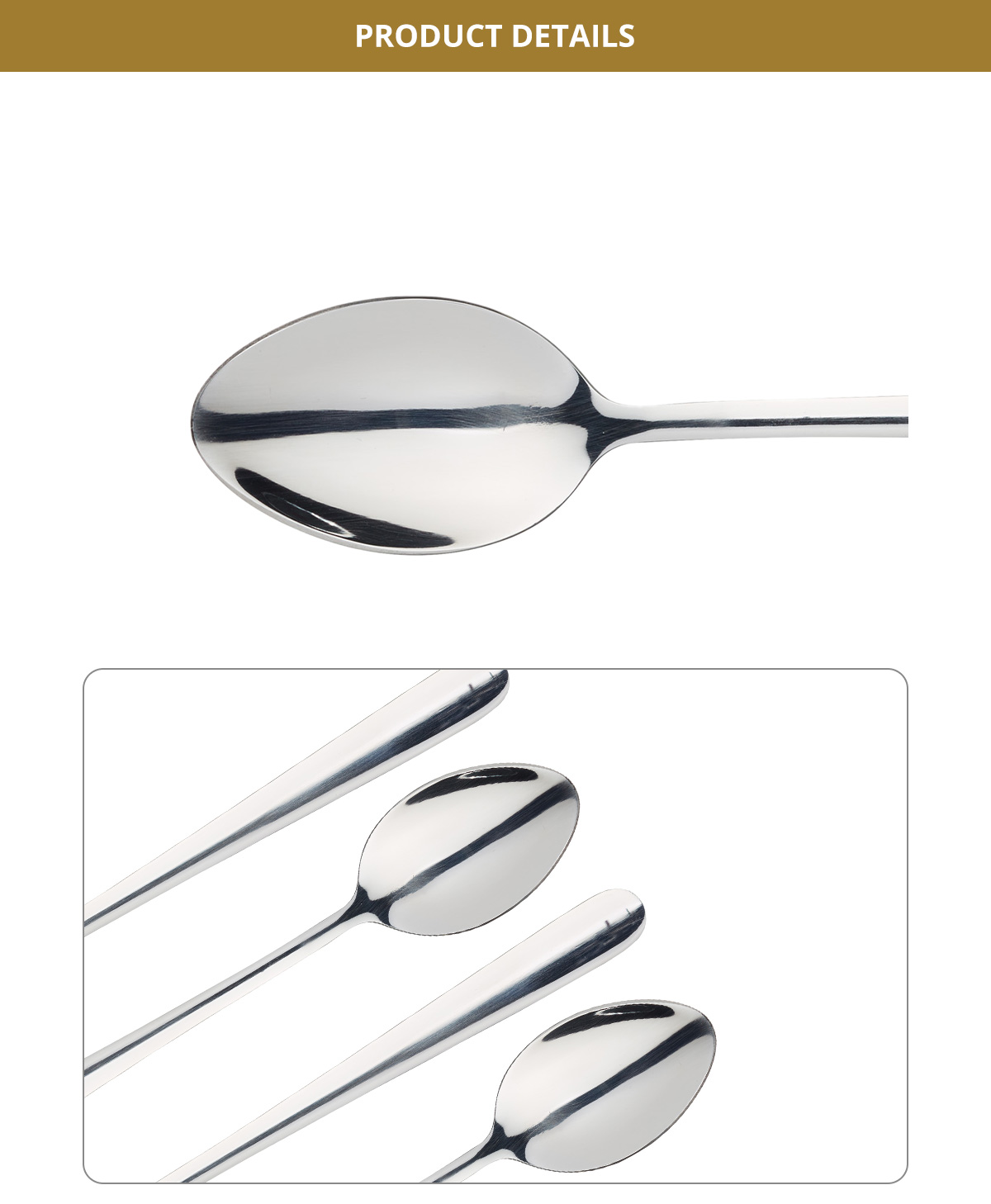 MasterClass Set of 4 Stainless Steel Latte Spoons | Shopee Philippines