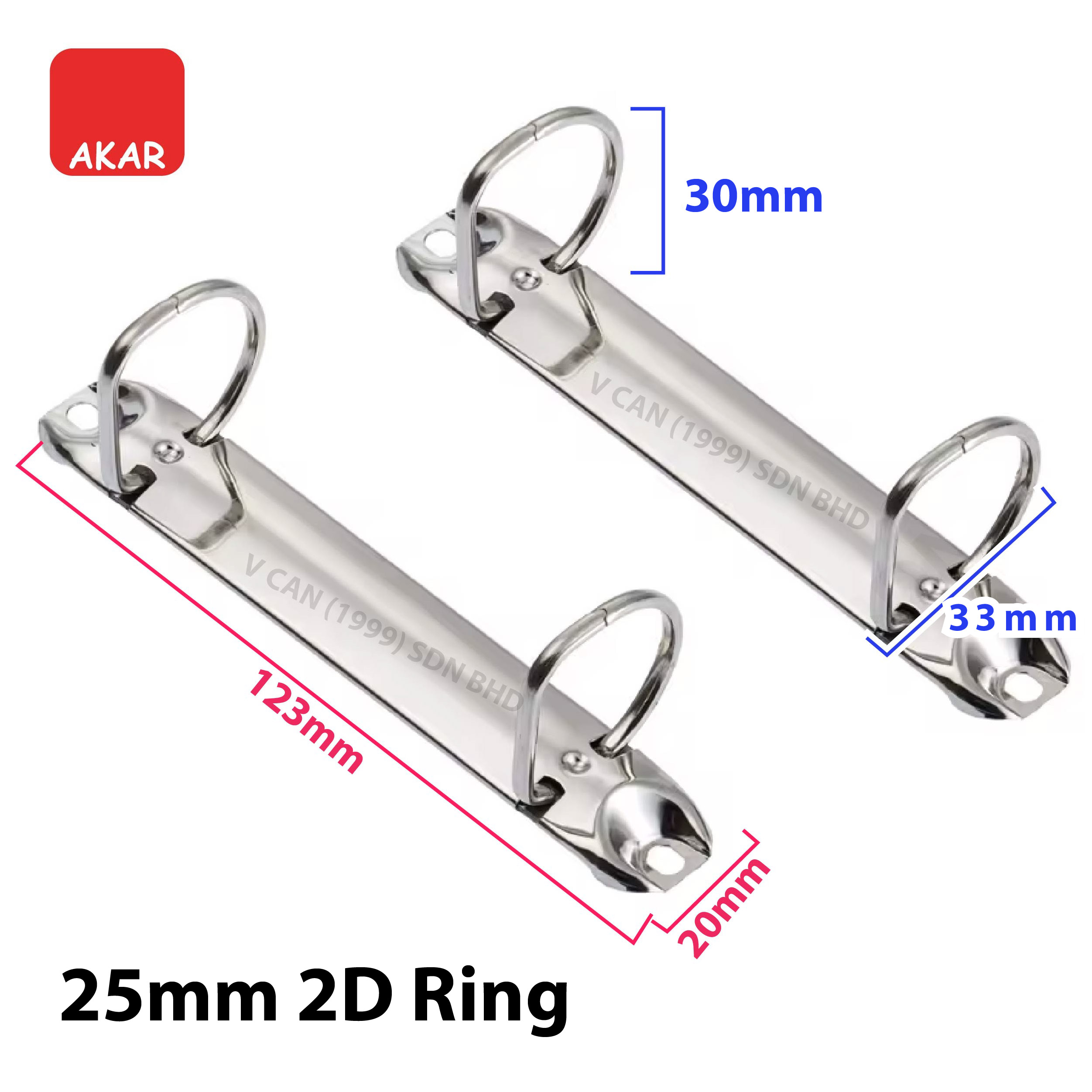 25mm 2D-Ring / 2D RING 2.5cm (1lot/10pcs) | Shopee Philippines