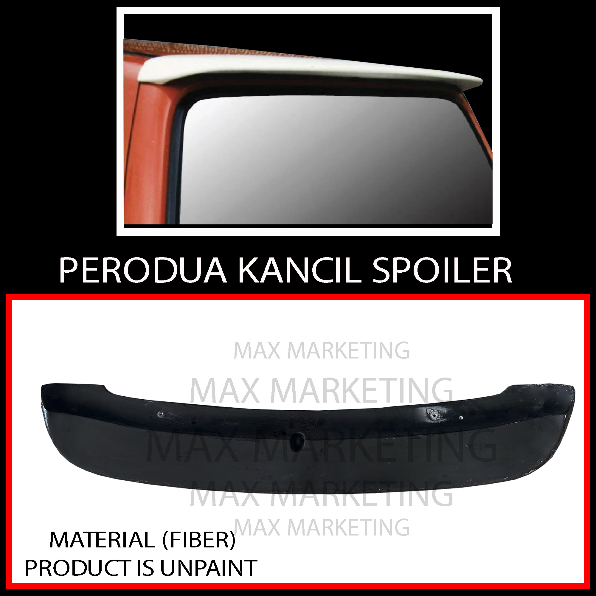 PERODUA KANCIL LAMPU PETAK SPOILER | Shopee Philippines