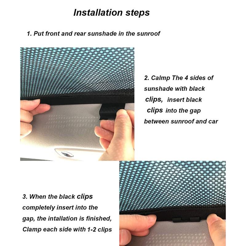 Custom Fit Front Side Rear Car Windscreen Sunshade For Toyota Vios Wish ...