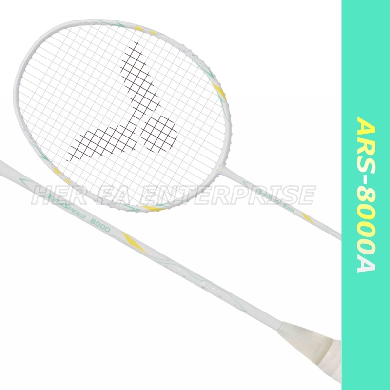 VICTOR Auraspeed 8000 4U & 5U Badminton Racket FREECORE ARS-8000R ARS ...
