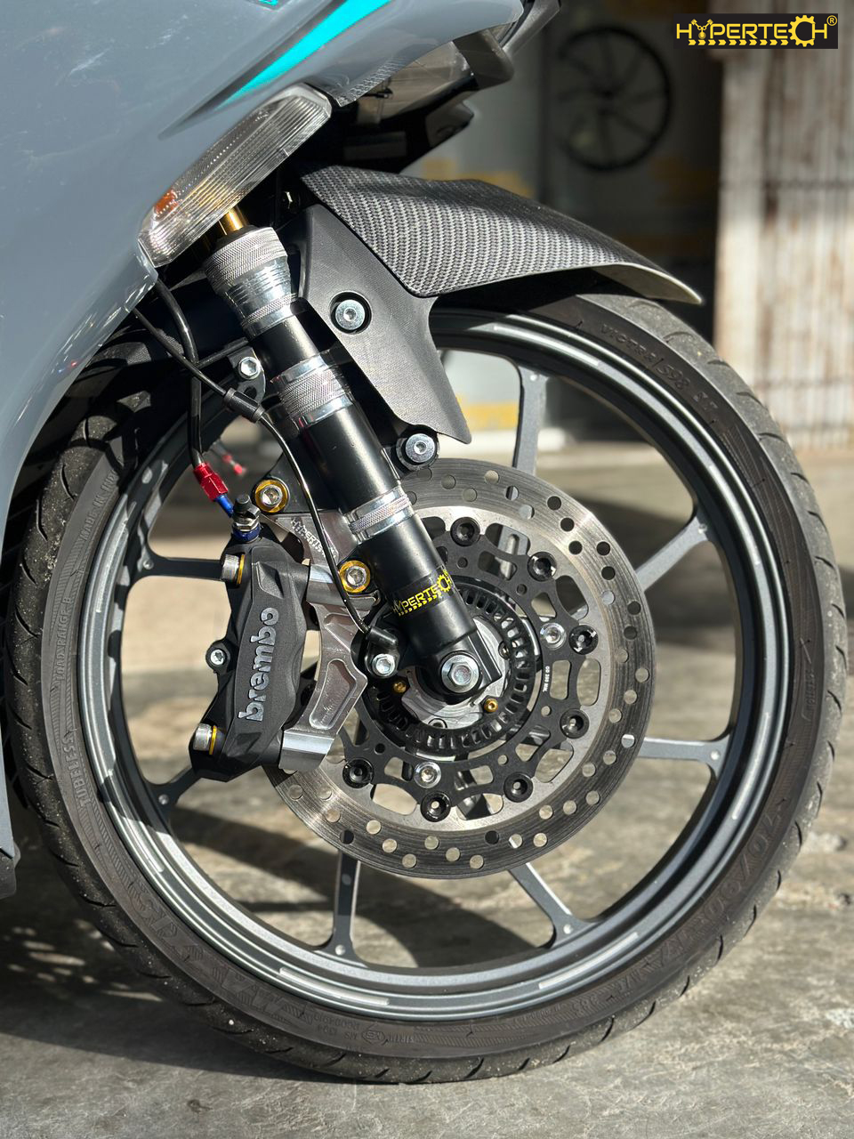HYPERTECH FRONT CALIPER PRO BRACKET FOR DISC 267MM (Y15 / Y16) 260MM ...
