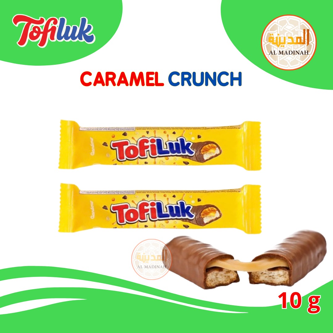 TOFILUK Caramel Crunch Chocolate Bar 10g | Shopee Philippines
